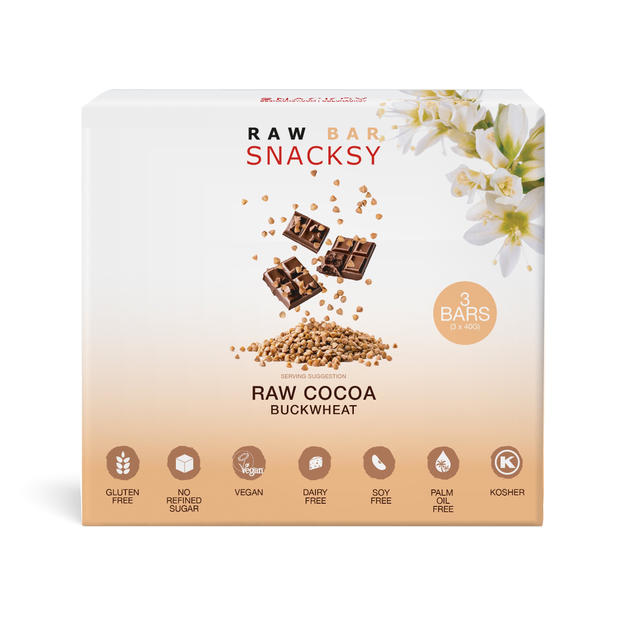 3 x 40g - BUCKWHEAT – Snacksy Shop